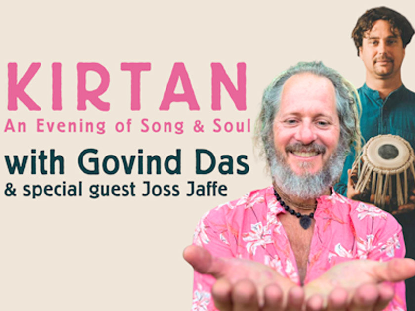 Kirtan with Govind Das & Joss Jaffe - Visit Santa Barbara